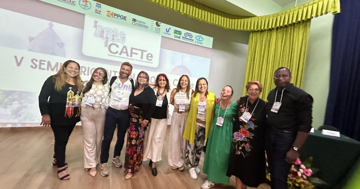 Investigador CIEd Francisco Caloia Hombo Alfredo participou no V ...